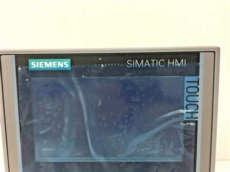 SIEMENS SIMATIC HMI 6AV2 124 2DC01 0AX0 KTP400 COMFORT CONTROL PANEL