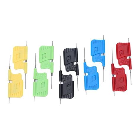10 Pièces Pince De Test IC SMD Crochet De Test Fine Double Crochets Kit