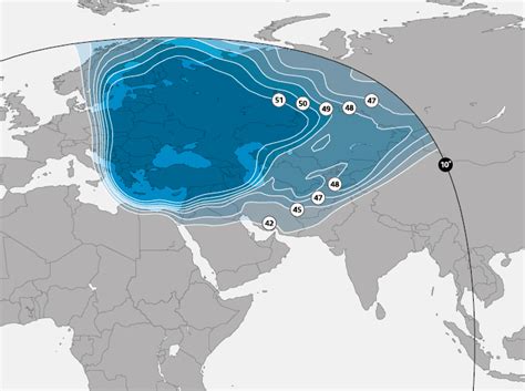 Карты покрытия Astra 5B 31.5° E | Ваш путеводитель в мире SAT-TV ...