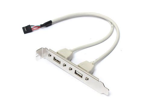 Планка Usb 2 X Usb 2 0 Slot Bracket за компютър 9 пинова