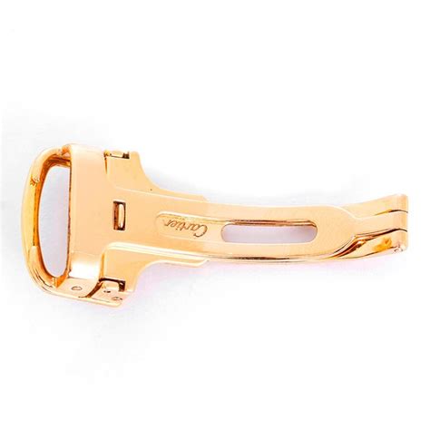Cartier 18 Karat Yellow Gold Deployant Clasp Buckle For Sale At 1stdibs