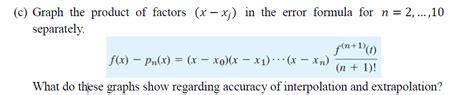I Think Its Lagrange Error Bound For Interpolation Anyone Of You Have