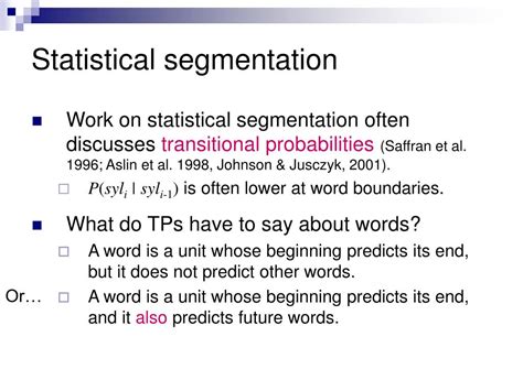 PPT A Bayesian Approach To Word Segmentation Theoretical And Experimental Results PowerPoint