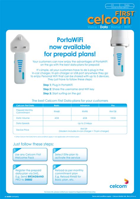 Celcom Porta Wifi Asiya Glotech