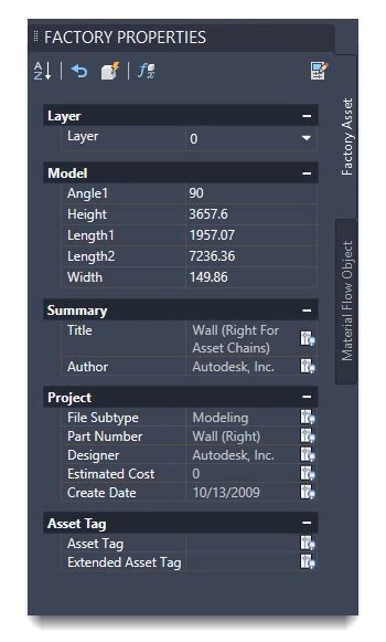 about modifying factory properties