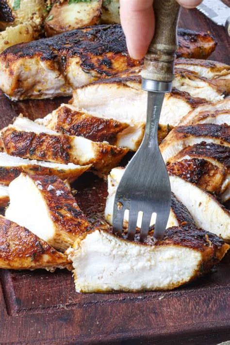 Smoked Chicken Breast Baked Bree