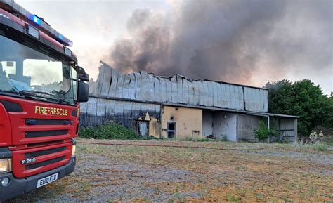 Crews Tackle Fire In Derelict Building Essex County Fire And Rescue