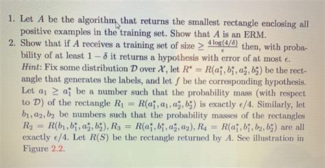 Solved Axis Aligned Rectangles An Axis Aligned Rectangle Chegg