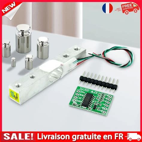 Hx711 Weight Sensor Module 10kg Load Cell For Microcontroller Hx711