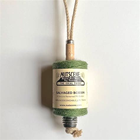 Gardeners Twine Holder Hanging Bobbin Nutscene Biodegradable Jute