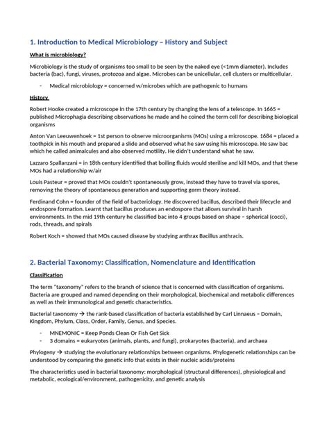 Section 1 Basic Microbiology Pdf Operon Bacteria