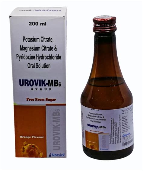 Potasium Citrate Magnesium Citrate And Pyridoxine Hydrochloride Oral