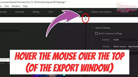 Adobe Premiere Export Button Covered Here Are 3 Solutions