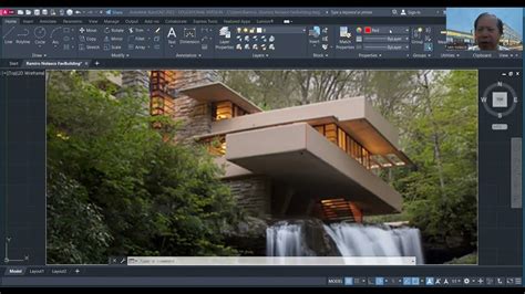 Tracing The Image In Autocad Using Lines And Splines Youtube