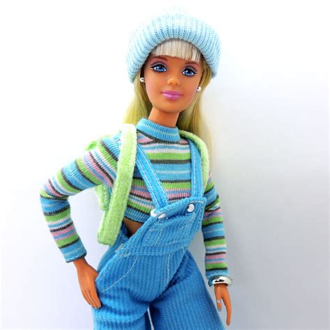Barbie Cool Blue Mattel Doll Mu Eca Vintage Madtoyz