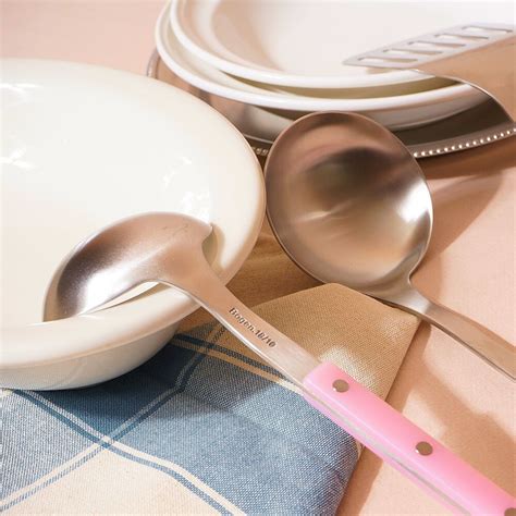 국산 미니국자 스텐 프렌치봉봉 컬러핸들 국자 감도 깊은 취향 셀렉트샵 29cm