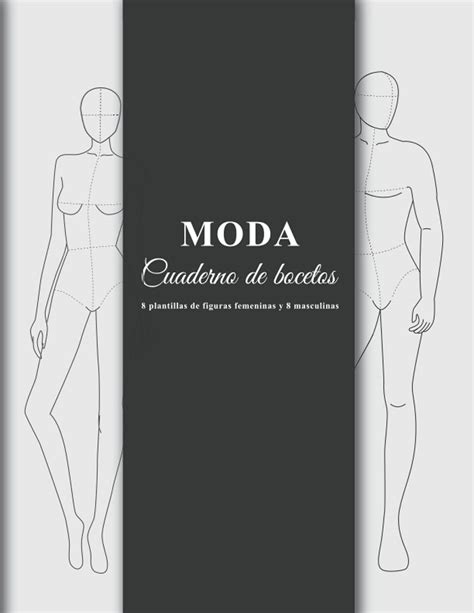 James Janoomoda Cuaderno De Bocetos 8 Plantillas De Figuras Femeninas