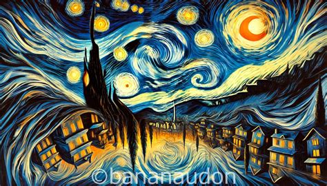 ゴッホの「星月夜」再解釈 新たな次元から見る名画の魅力 Aiによる画の革命