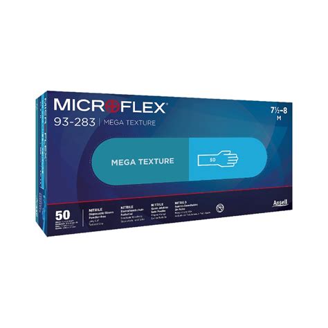 Ansell Microflex 93 823 Nitrile Gloves Uk