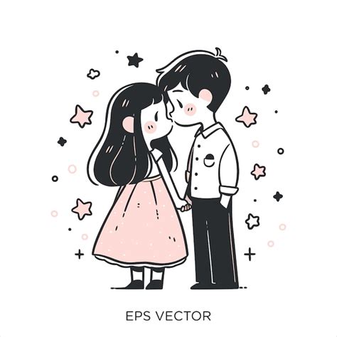 Ilustração Vetorial Ilustração Vetorial Chibi Chibi Ilustração Arte