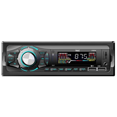Радио за кола Mp3 плейър с Bluetooth Lcd дисплей 4x 40w Usb и Sd Mmc