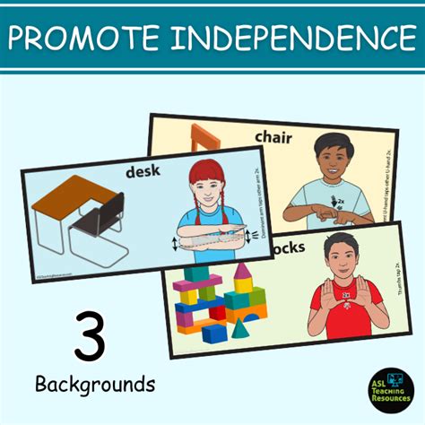 ASL Flashcards Classroom Labels ASL Teaching Resources