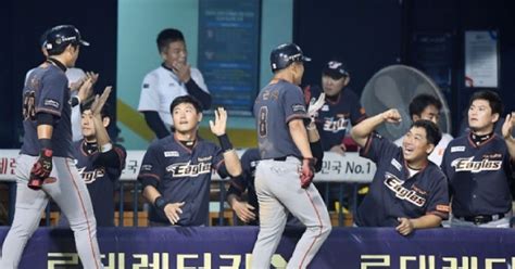 6회 7득점 빅이닝 한화 5연패 탈출 Lg 5연승 마감