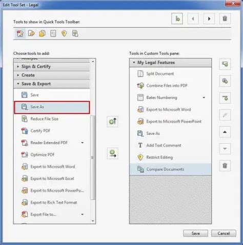 Customizing The Acrobat Xi Interface