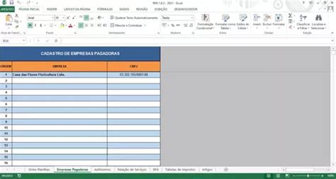 Planilha Rpa Recibo De Pagamento A Autônomo R 20 Em Santo André