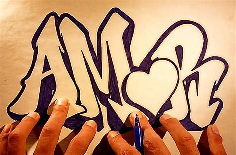 Como Hacer Letras 3d Dibujos De Amor Bonitos Faciles Para Dibujar A
