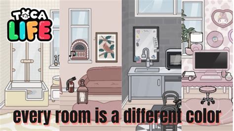 Every Room Is A Different Color Toca Life World Toca Boca