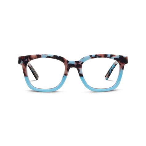 To The Max Blue Light Glasses From Peepers Light Blue Botanico