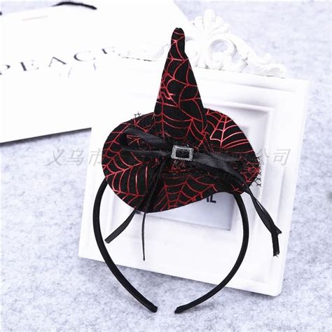 Jual Hbwp Bando Penyihir Nenek Sihir Witch Spider Hairband Halloween