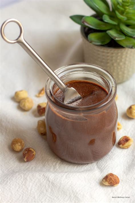 Homemade Nutella With Coconut Sugar And Coconut Oil Nenas Wellness