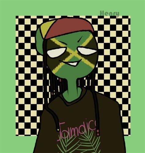 Countryhumans Jamaica Rastafarian