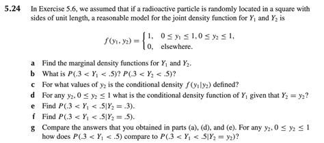 solved 5 24 in exercise 5 6 we assumed that if a