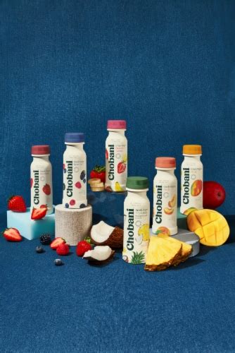 Chobani Strawberry Banana Low Fat Greek Yogurt Drink 7 Fl Oz QFC