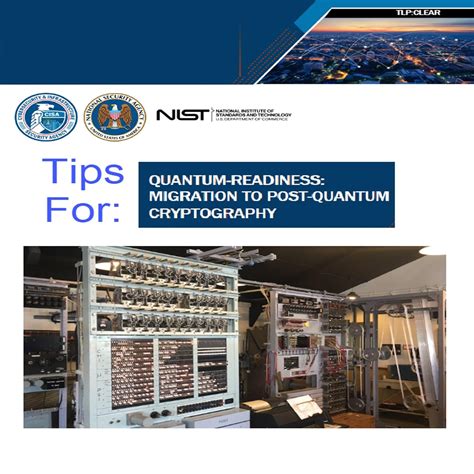 Tips For Quantum Readiness Migration To Post Quantum Cryptography Ebook Nist Cybersecurity