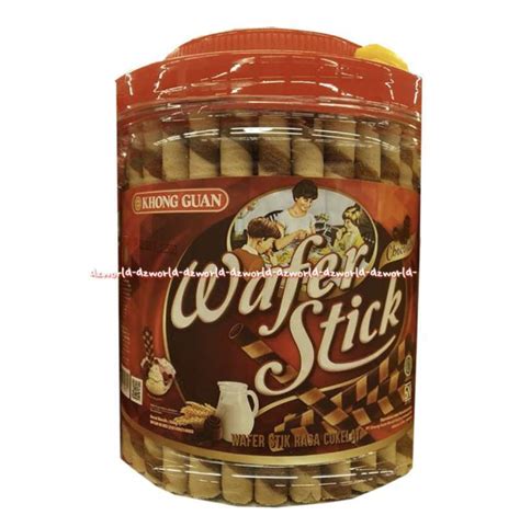 Jual Khong Guan Wafer Stick 500gr Rasa Cokelat Kemasan Toples Plastik