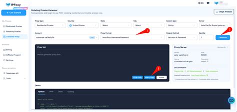 How To Use Rotating Proxy Through Go Ipfoxy Help Center Proxy Setup Guides