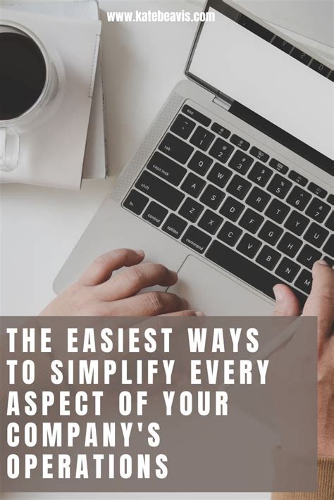 The Easiest Ways To Simplify Every Aspect Of Your Company Operations