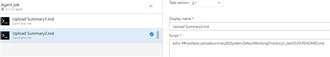 How To Upload Multiple Summaries To A Release Stage In Azure DevOps
