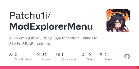 Github Patchu1imodexplorermenu A Commonlibsse Ng Plugin That Offers