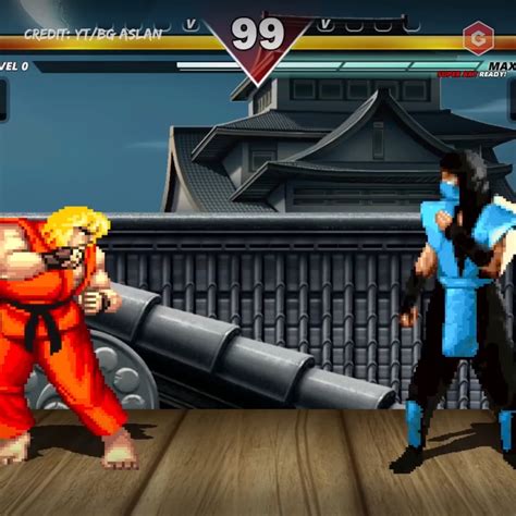 Street Fighter X Mortal Kombat Street Fighter Fan Fighting Game