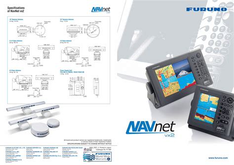 Pdf Specifications Of Navnet Vx2 · Radar Gps Waas Chart Plotter