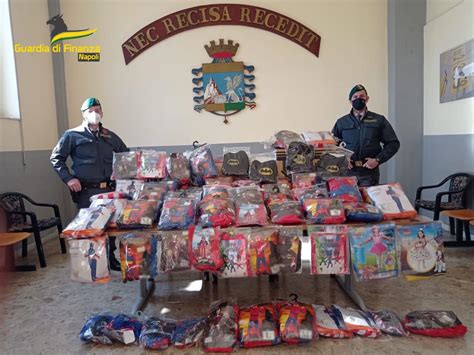 Carnevale Gdf Sequestra Un Milione Di Articoli Pericolosi 25 Denunce