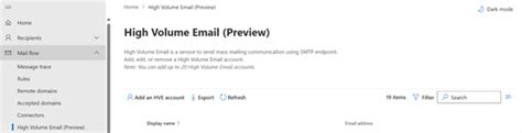 在 Exchange Online 公共预览版中管理 Microsoft 的大量电子邮件 Microsoft Learn