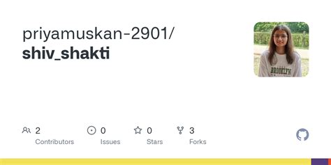 github priyamuskan 2901 shiv shakti