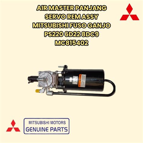 Jual AIR MASTER SERVO REM DEPAN FUSO GANJO 6D22 220PS 8DC9 MC815305