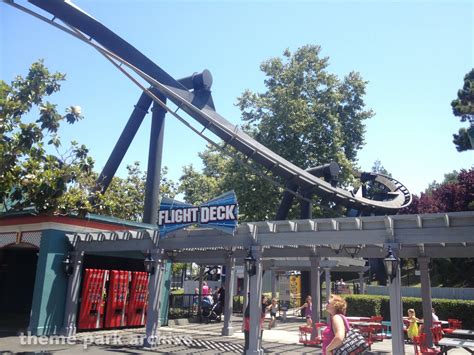 Flight Deck At Californias Great America Theme Park Archive